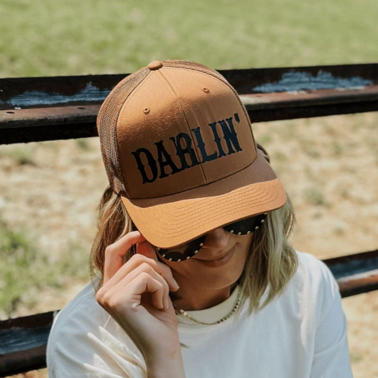 Darlin' Trucker Hat - Mountain Moverz