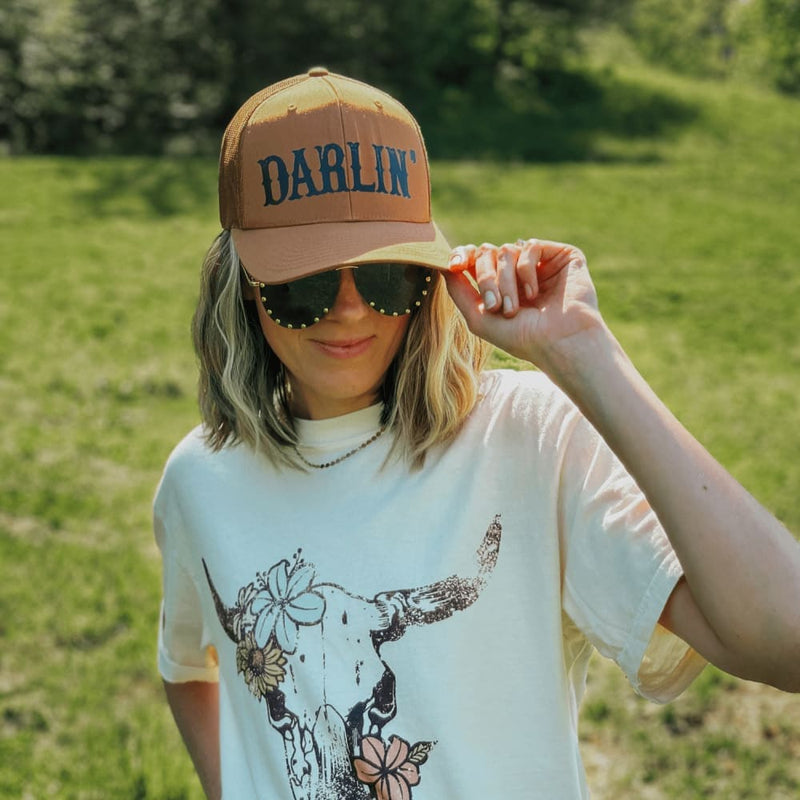 Darlin' Trucker Hat - Mountain Moverz